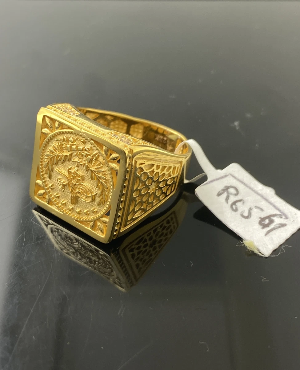 Real Gold Rings For Men