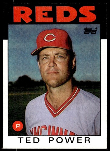 1986 Topps Baseball Card Ted Power Cincinnati Reds #108 | eBay