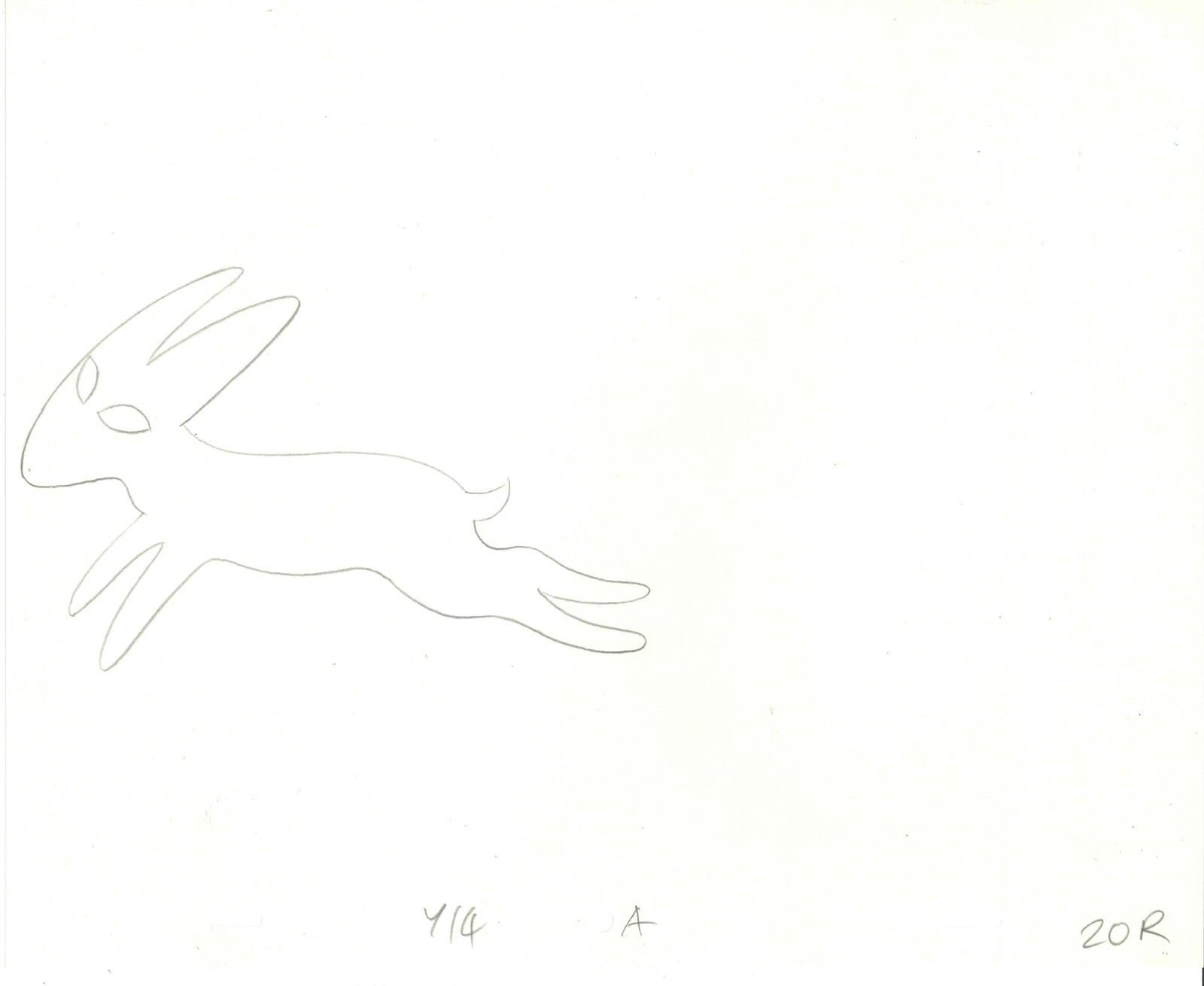 Watership Down 1978 Black Rabbit of Inle Production Animation Cel ...