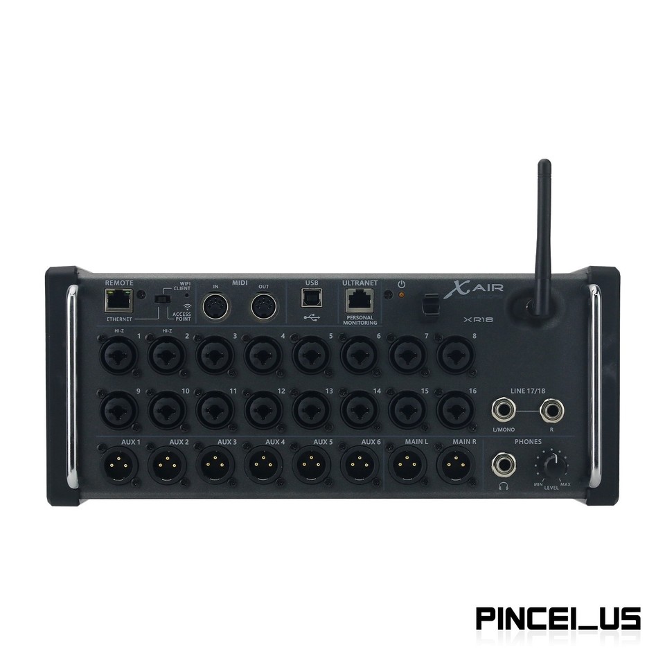 XR18 18 CH 12-Bus Digital Mixer Rack-Mounted Console With Built-in Wifi ...