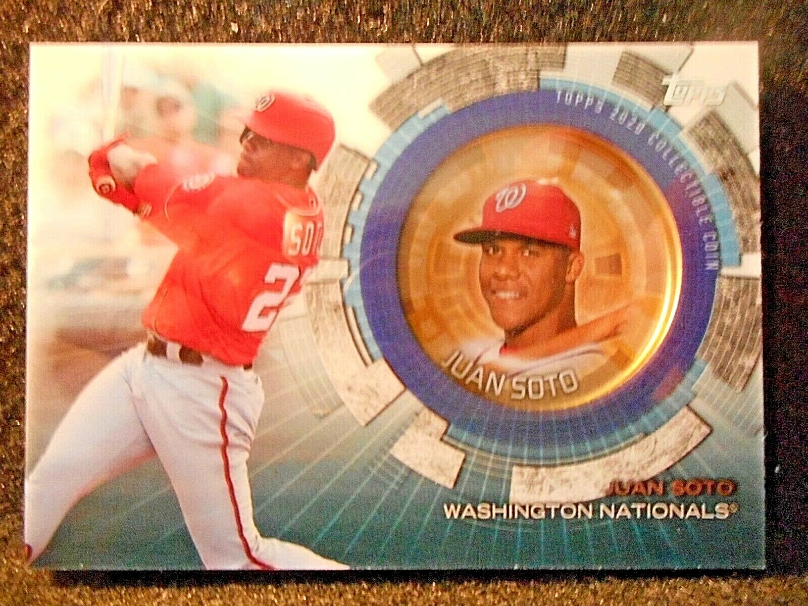 2020 Topps Update Series - Topps Baseball Coins #TBC-JS Juan Soto for ...
