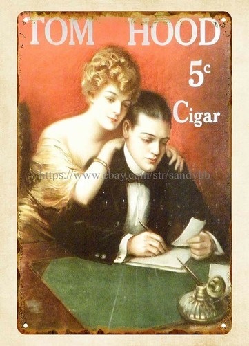 Tom Hood 5 Cent Cigar metal tin sign vintage reproductions for sale | eBay