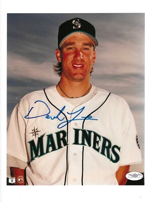 DEREK LOWE SIGNED AUTOGRAPHED 8 X 10 PHOTO JSA COA MARINERS | eBay