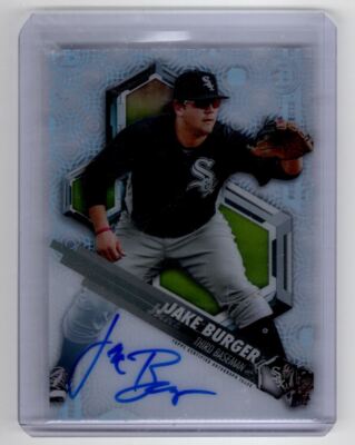 2017 Bowman Hi-Tek ON CARD Auto RC Jake Burger Auto Chicago White Sox # ...