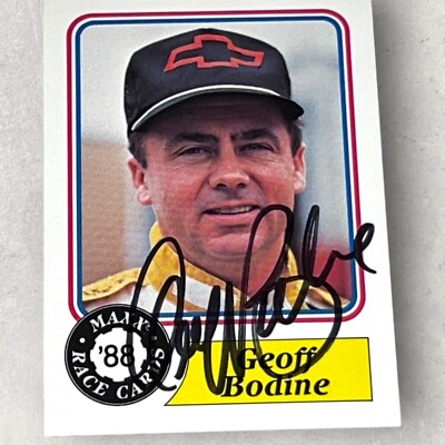 Geoff Bodine 1988 MAXX #67 WINSTON CUP VINTAGE NASCAR RACING ...