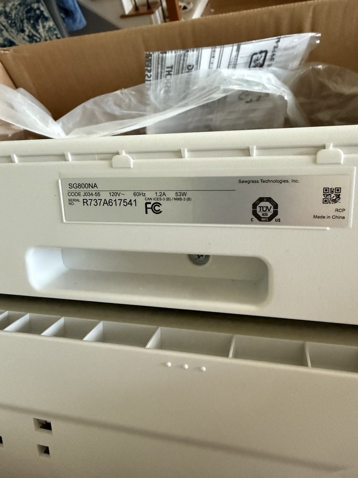 Sawgrass SG800 Sublimation Printer with Several Accessories | eBay