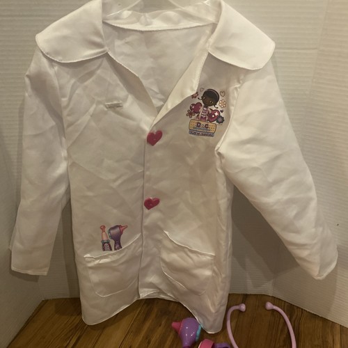 Disney Doc McStuffins Doctor Lab Coat & Dr. Bag & Accessories | eBay