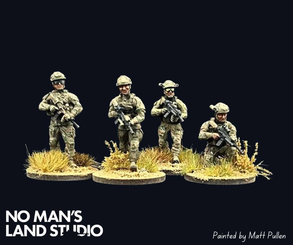 US Spec Ops Force COMMISSION Spectre Pro Painted 28mm Modern Miniatures ...