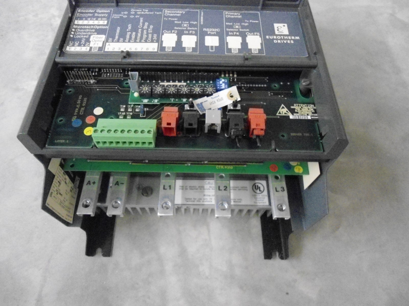 Eurotherm 590 SSD DC Drive 20hp 480v 590l-0350 for sale online | eBay