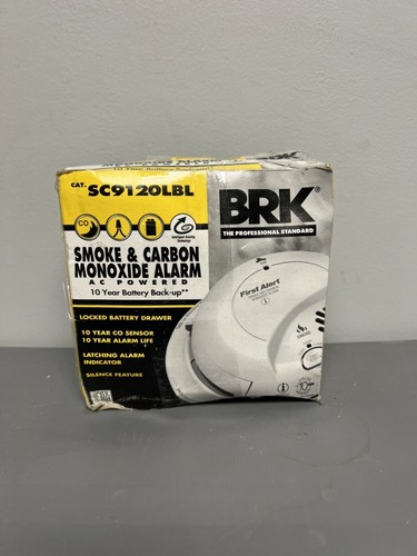 BRK SMOKE & CARBON MINOXIDE ALARM SC9120LBL (J27002906) | eBay