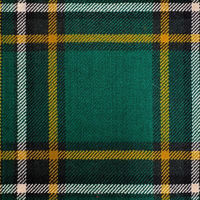 Irish Tartan Fabric Material Medium Weight Irish National Plaid New ...