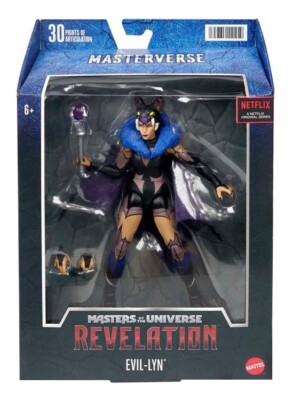 Masters of the Universe Dark-Lyn Action Figure MOTU Mattel Brand New | eBay
