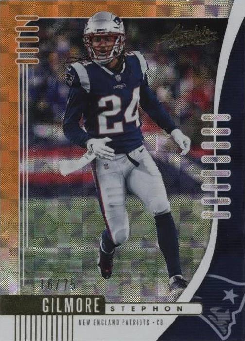 2019 Panini Absolute - Stephon Gilmore #3 Orange Mosaic /75 for sale ...
