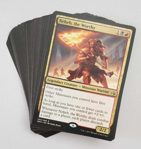 MTG Minotaur Madness Deck Complete with Rares | eBay