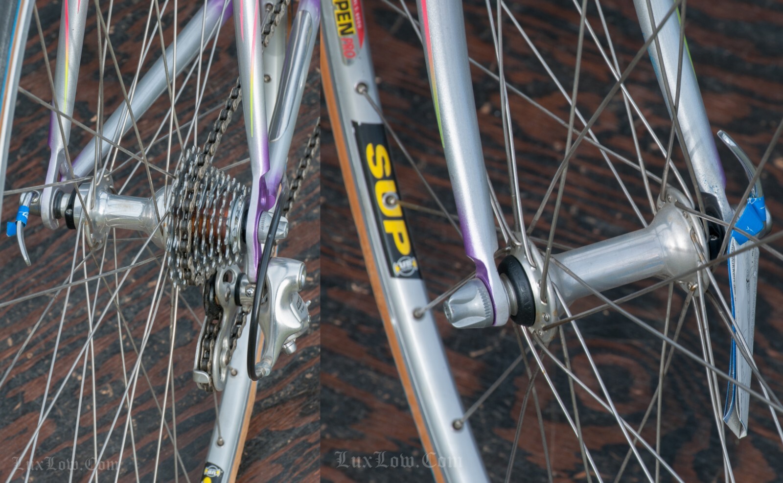 NOS Vintage 56cm Woodrup ROAD BIKE Reynolds Campagnolo Daytona Centaur ...