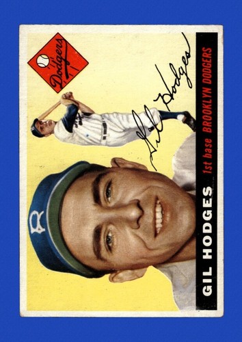 1955 Topps Set-Break #187 Gil Hodges VG-VGEX *GMCARDS* | eBay