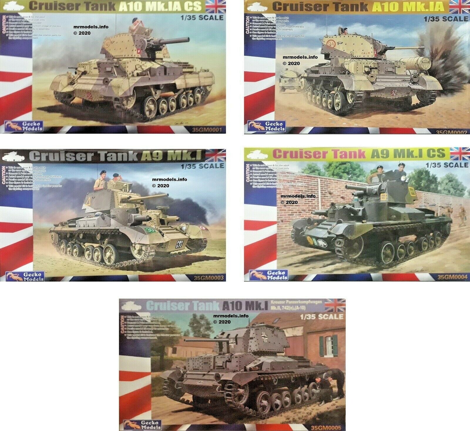 Gecko Models 1/35 Tank British Military New Plastic Model Kit Tank 1 35 ...