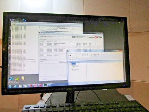 IXIA XG12 12-SLOT MODULAR CHASSIS WITH PERMANENT LICENSE IxOS 6.70.1050 ...