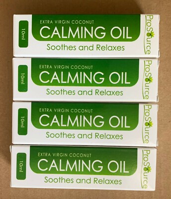 4 pcs ProSource Extra Virgin Coconut Calming Oil Soothes and Relaxes ...