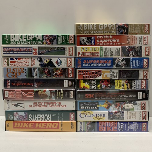 SALE Motorsport VHS Bundle Monster Trucks, Moto XXX, Bike Wars V8 ...