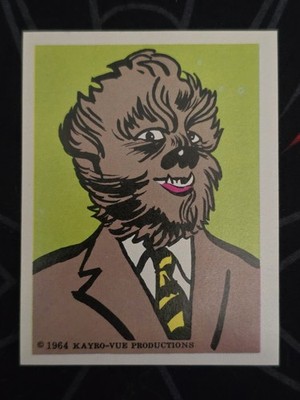 Lester Portrait Sticker THE MUNSTERS 1964 Leaf 1964 Kayro-Vue ...