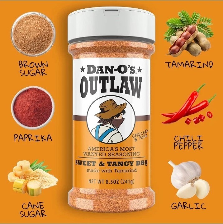 Dan-O's Outlaw 3-Pack: Sweet & Tangy BBQ, Spicy BBQ, Sweet Caribbean ...
