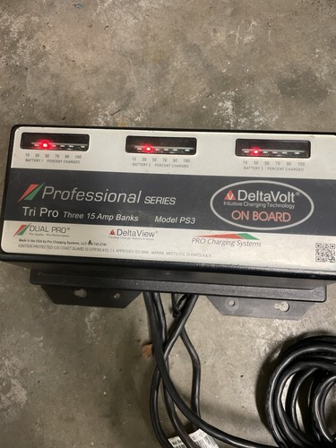 Pro Charging Systems Delta Volt Ps3 Pro Series Battery Charger 3 Bank ...