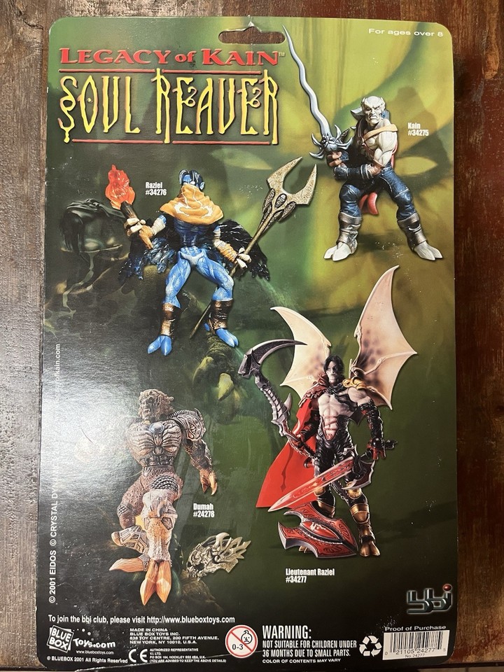 Legacy of Kain Soul Reaver Lieutenant Raziel | eBay