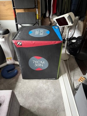 'Functional Fitness' 3 In 1 Soft Plyo Jump Box. Gym Gymnastics Workout ...