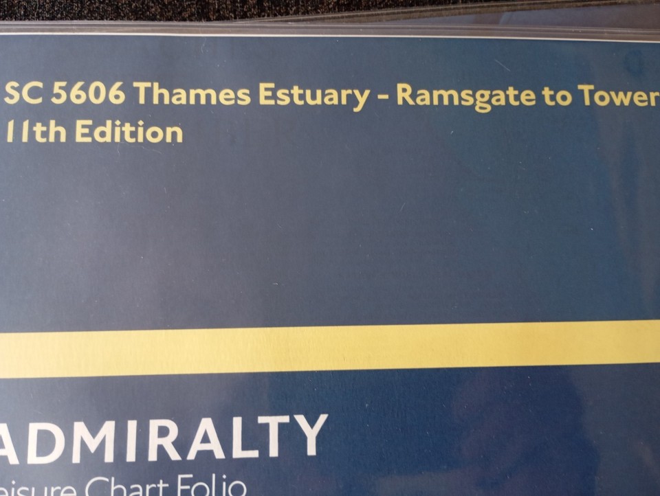 Admiralty Leisure Chart Folio SC5606 Ramsgate To Tower Bridge, 11th ...