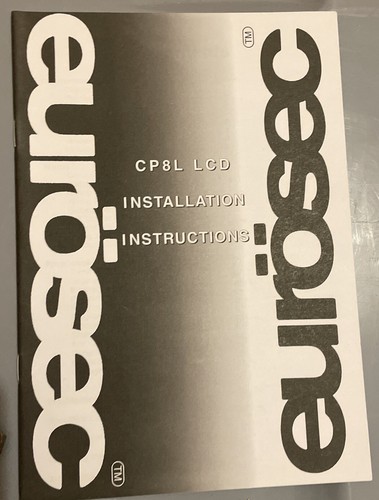Eurosec CP8 Installation Manual | eBay UK