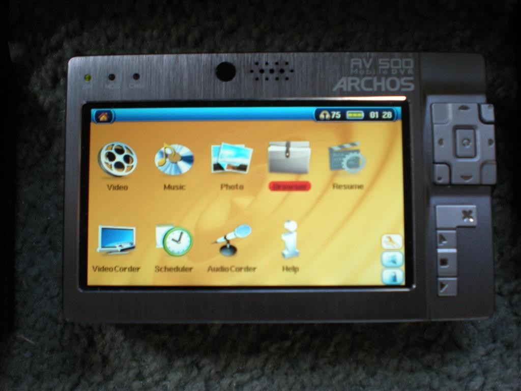 Archos AV 500 100 GB Digital Media Player Great condition comes with ...