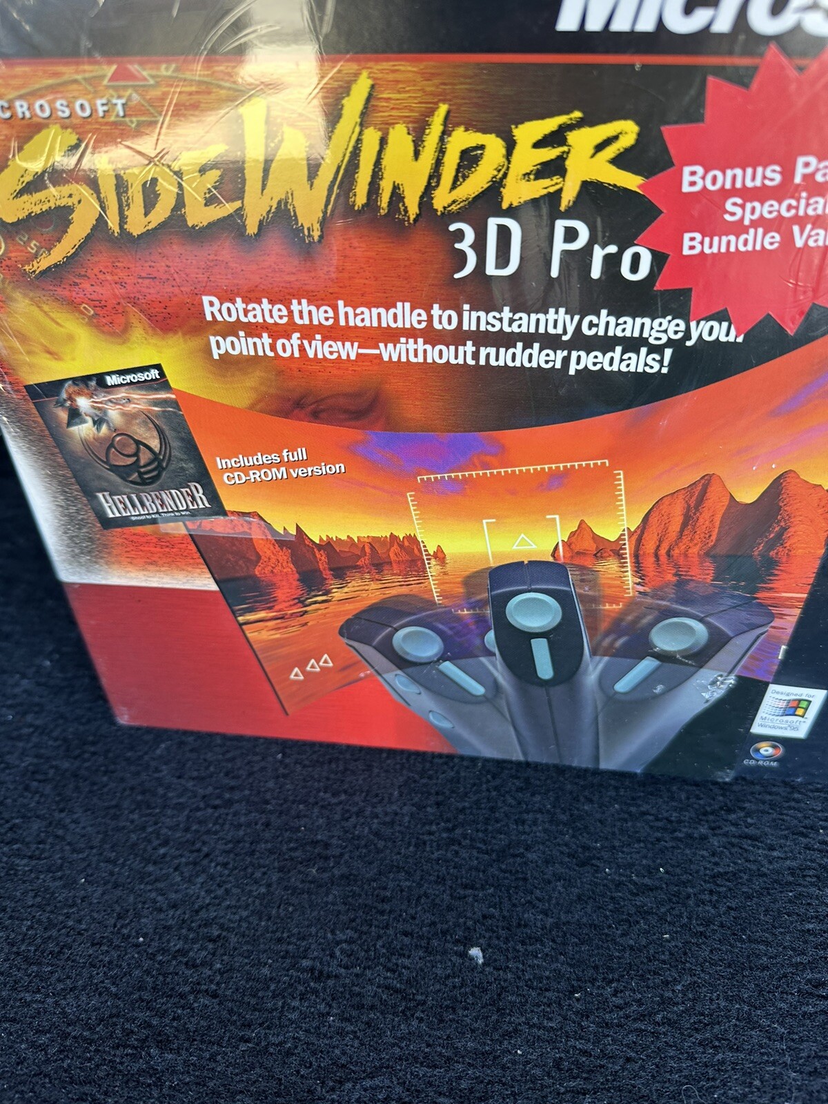 Microsoft SideWinder 3D Pro (32600007) Video Games Controller for sale ...