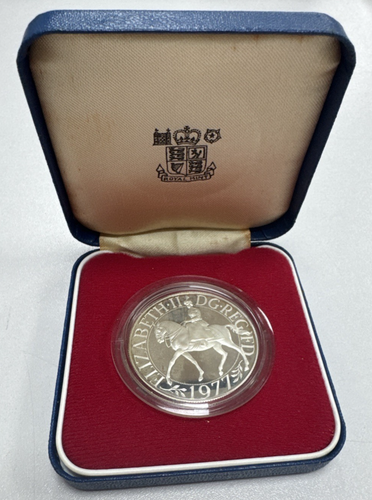 Silver Jubilee Sterling Silver Proof Collectors Coin in Presentation ...