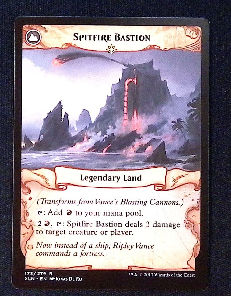 Vance's Blasting Cannons Magic the Gathering Legendary Enchantment Rare ...