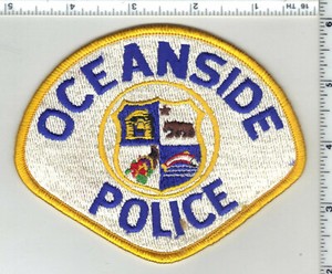 Oceanside Police (California) 1st Issue Shoulder Patch | eBay
