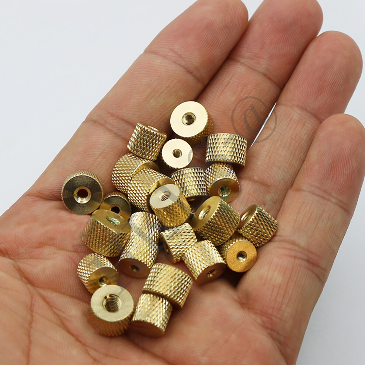 Brass Adjust Knurled Thumb Nuts for Water Cooling PC Case Model M2 M2.5 ...