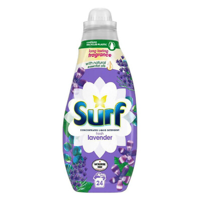 Surf Fresh Lavender Scent Concentrated Liquid Laundry Detergent 648ml ...