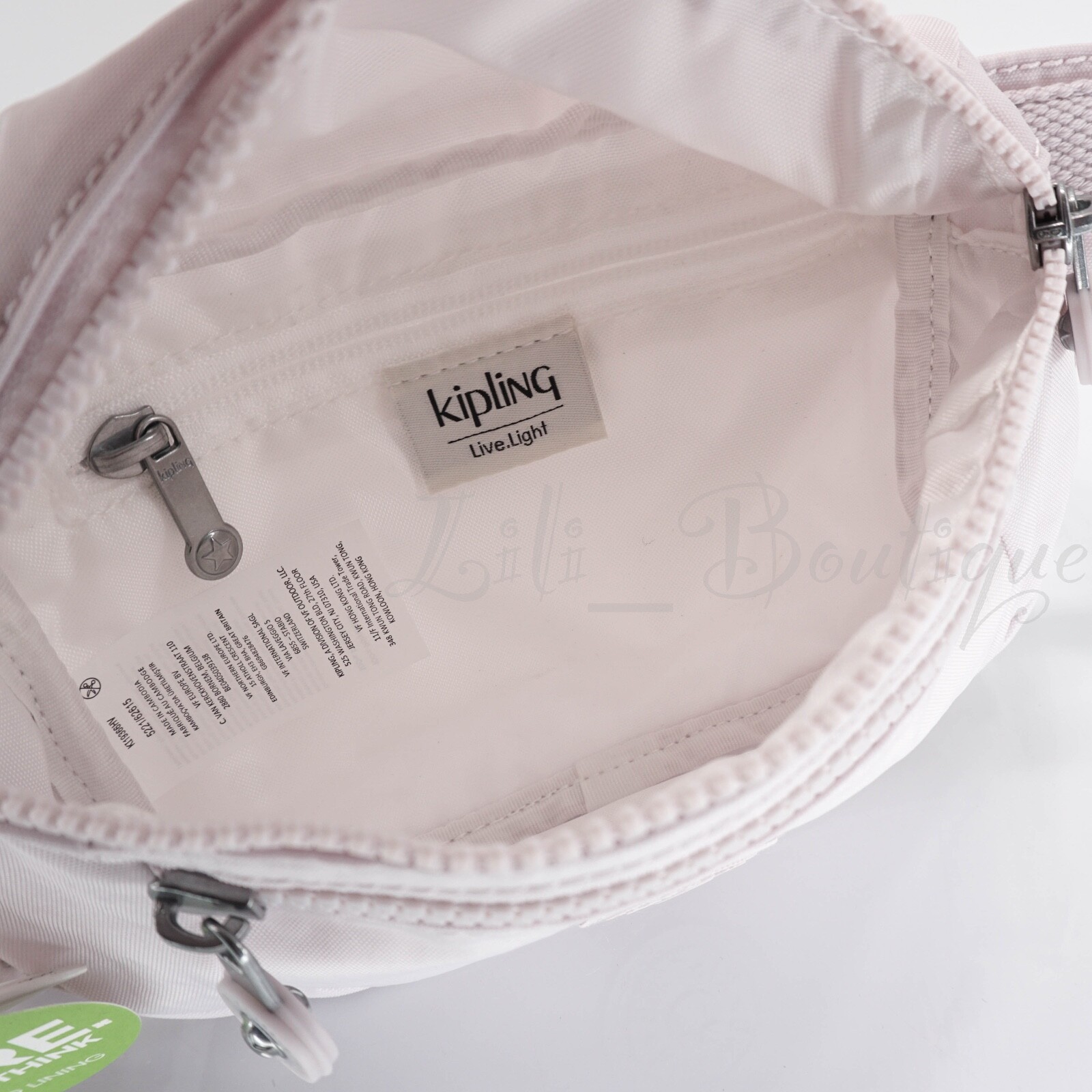 NWT Kipling KI1936 Nicolle Sling Fanny Pack Hip Waist Bag Polyamide ...