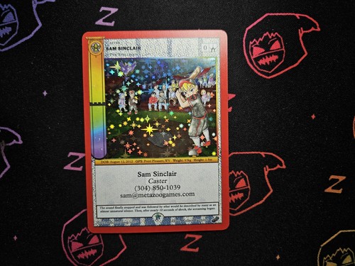 Metazoo Sam Sinclair Collect-A-Con Orlando Florida 2023 Promo Card | eBay