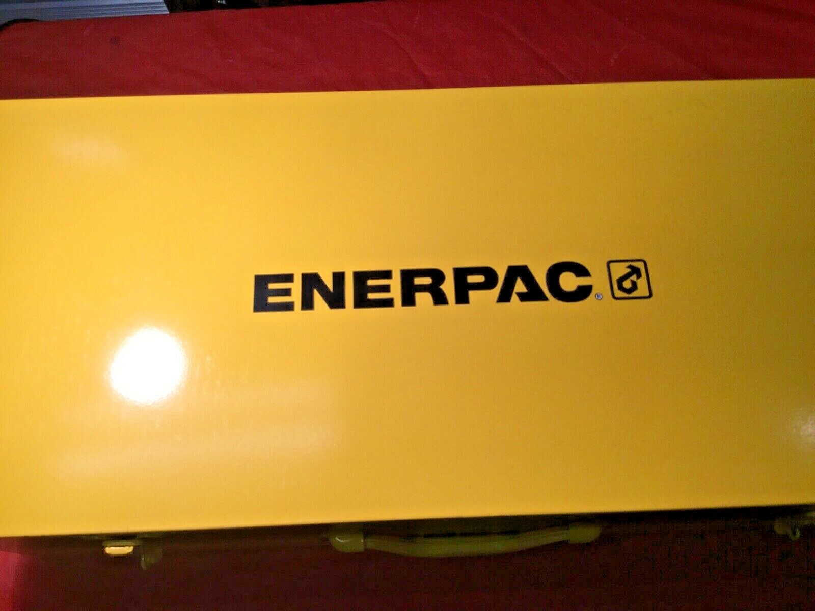 ENERPAC FS109 Hydraulic Flange Spreader 10 TON in protective metal ...