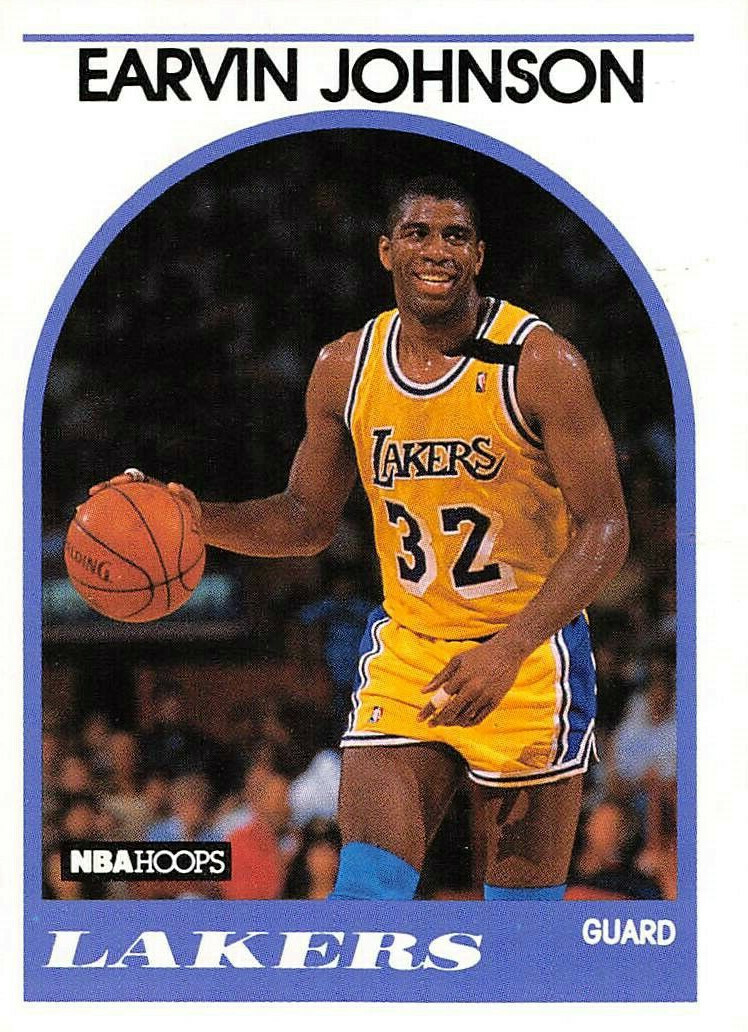 1989 NBA Hoops Card #270 Earvin "Magic" Johnson - Lakers BB3 | eBay