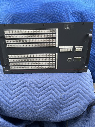 Extron CrossPoint 450 Plus Series Ultra-Wideband Matrix Switcher 64 IN ...