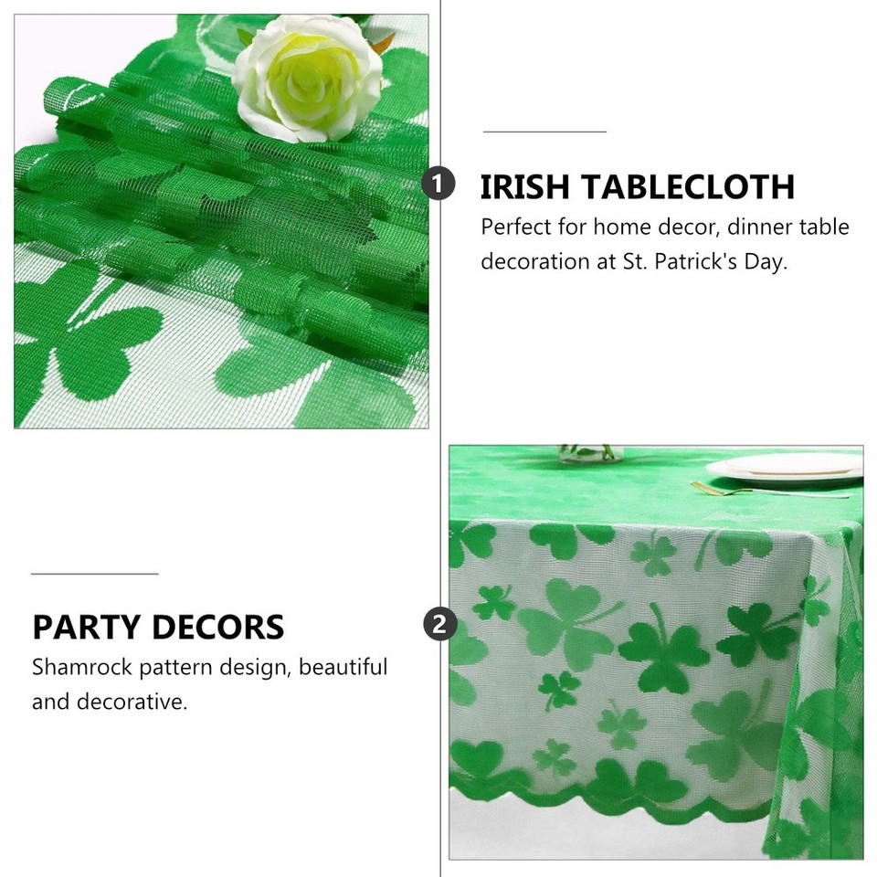 St Patricks Day Accessories Table Decorations Cloth Party Decors | eBay ...