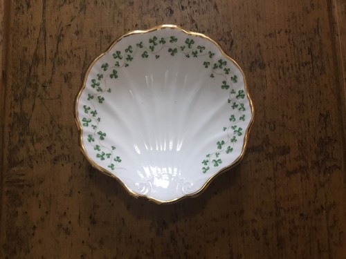 Royal Tara Fine China Shamrock Clam Shell Shaped Trinket Dish Made in ...