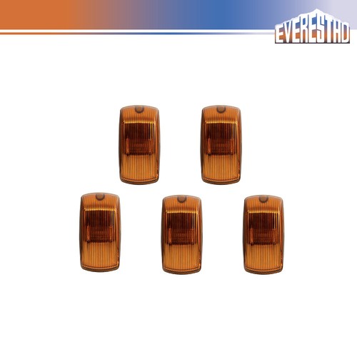 5Pcs Fit For Freightliner M2 106 112 Front Marker Lamp LED Amber A06 ...