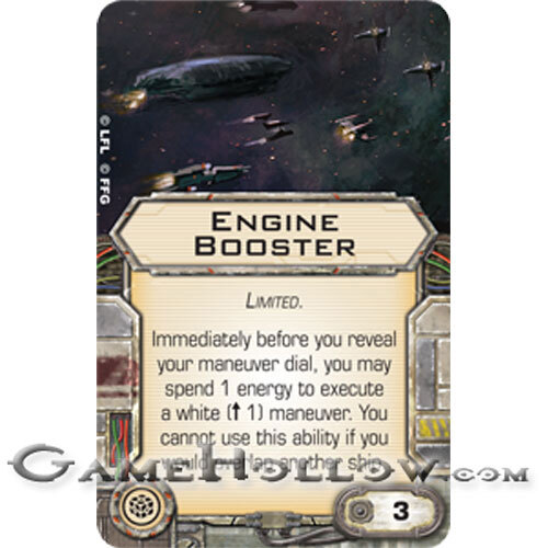 Star Wars Miniatures X-Wing Upgrade Card ENGINE BOOSTER Cargo | eBay