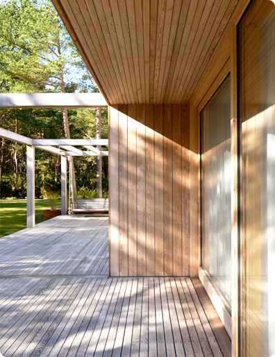 Siberian Larch Cladding Rainscreen 20 x 120mm. Grade A. Kiln-Dried TOP ...