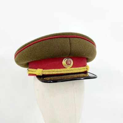 Custom made WW2 Soviet Army Officer's Cap Hat USSR Military Cap Wool ...