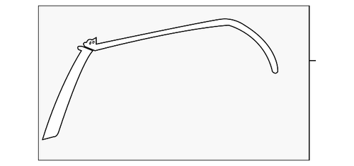 Genuine 2009-2013 Toyota Corolla - Black Out Tape 75923-02140 | eBay